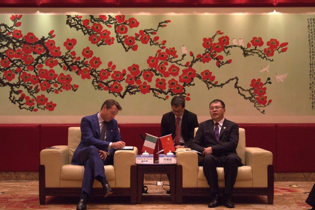 Consul General of Italy in Guangzhou Visits GDUFS-GDUFS